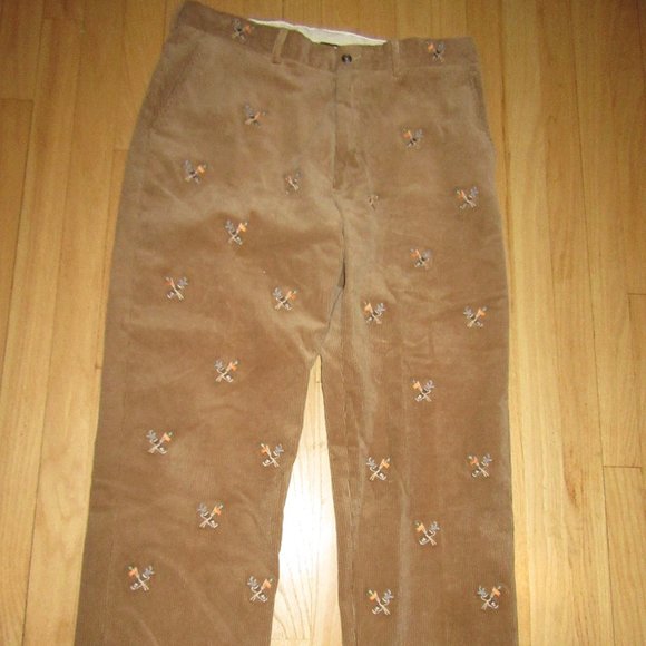 Polo Ralph Lauren | Pants | Mens Polo Ralph Lauren Corduroy Pantsbrowngolfembroidered35x32rare ...